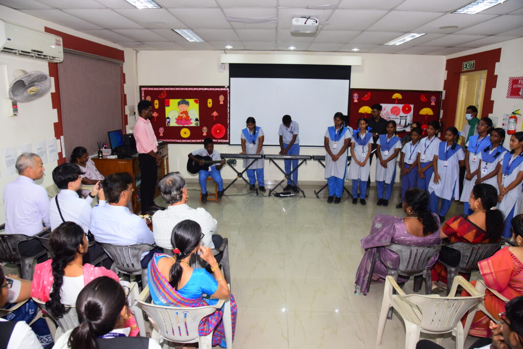 JAPANESE PREFECTURE EHIME VISIT TO T.I. SCHOOL - TI School
